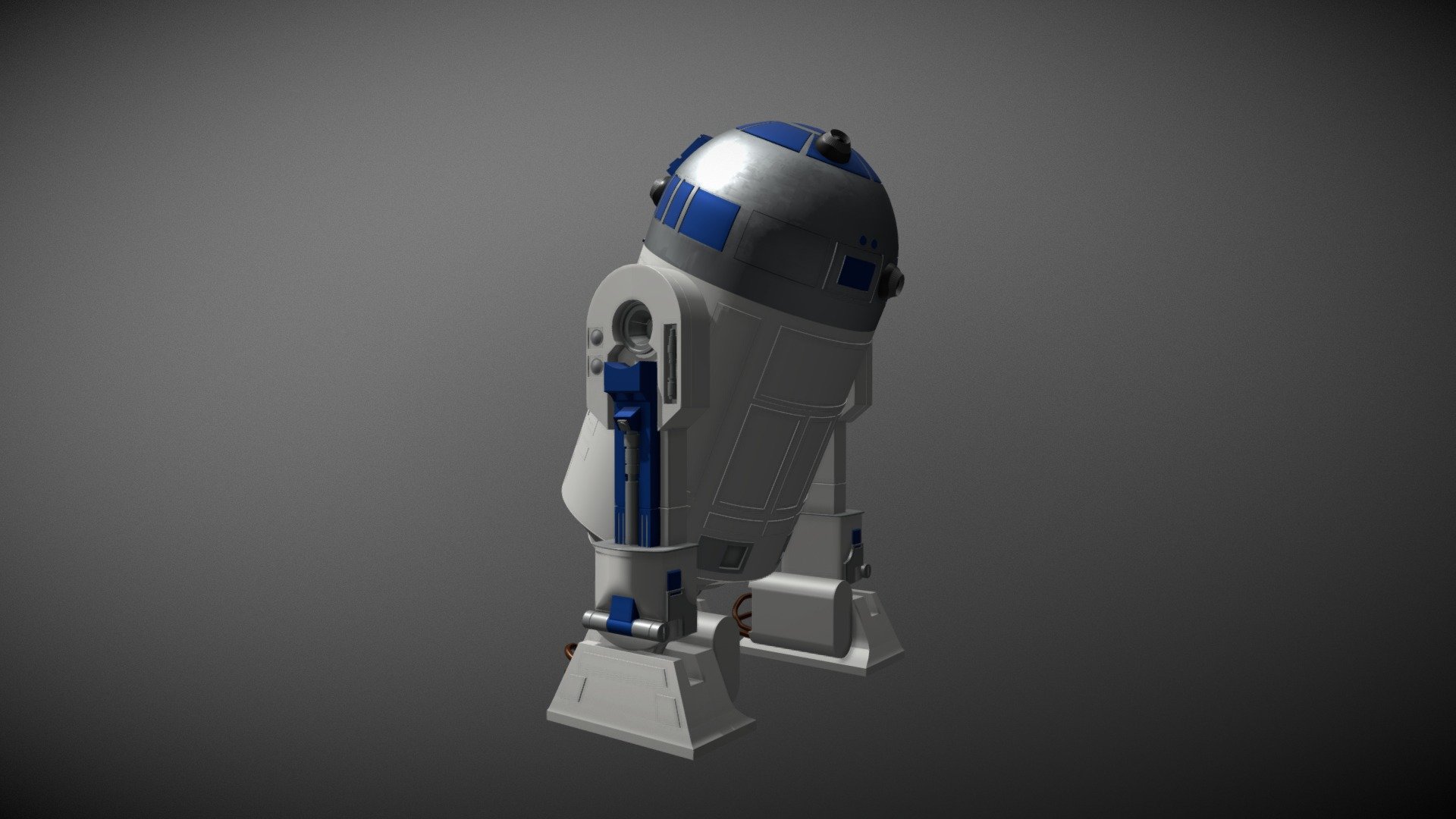 R2D2 - 3D model by PIMBA [9f74e37] - Sketchfab