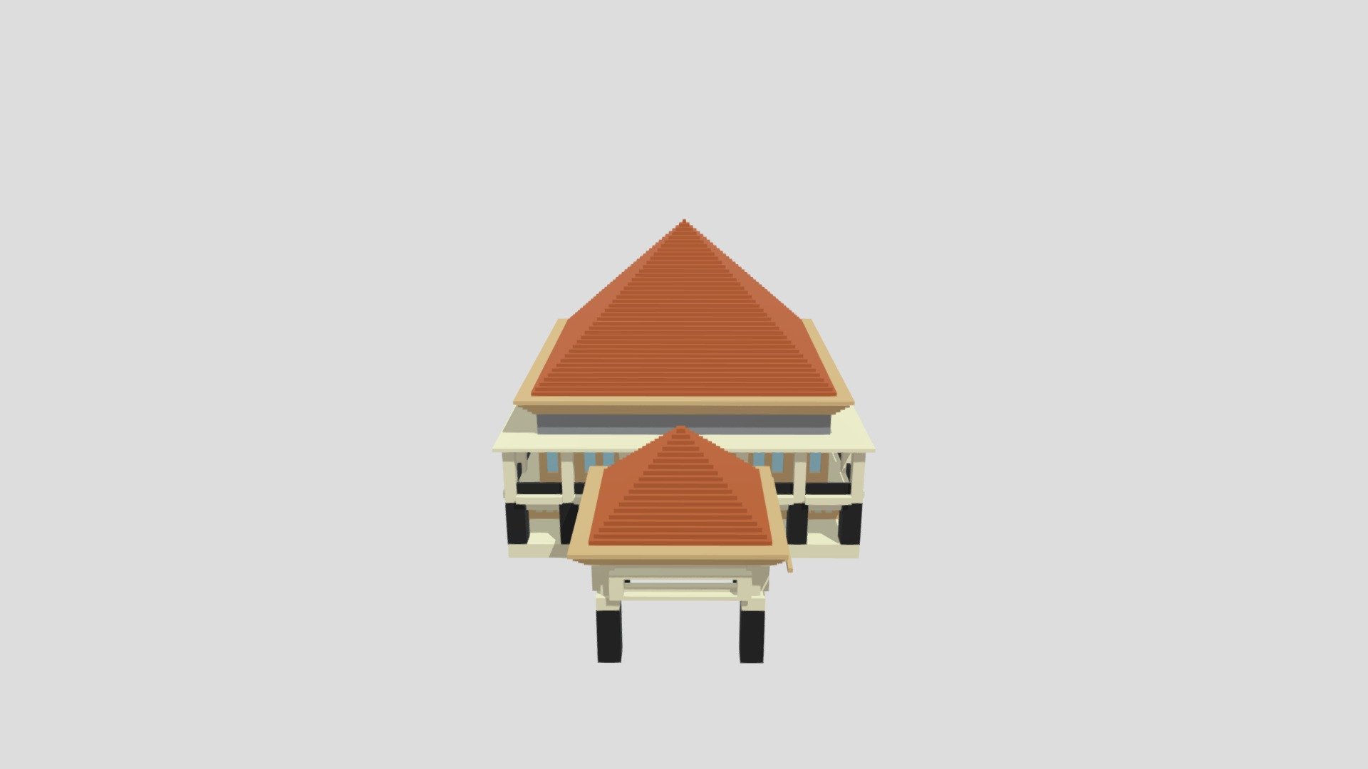 Gedung G - FILKOM - Download Free 3D model by Tom Gustin (@_ariutomo ...