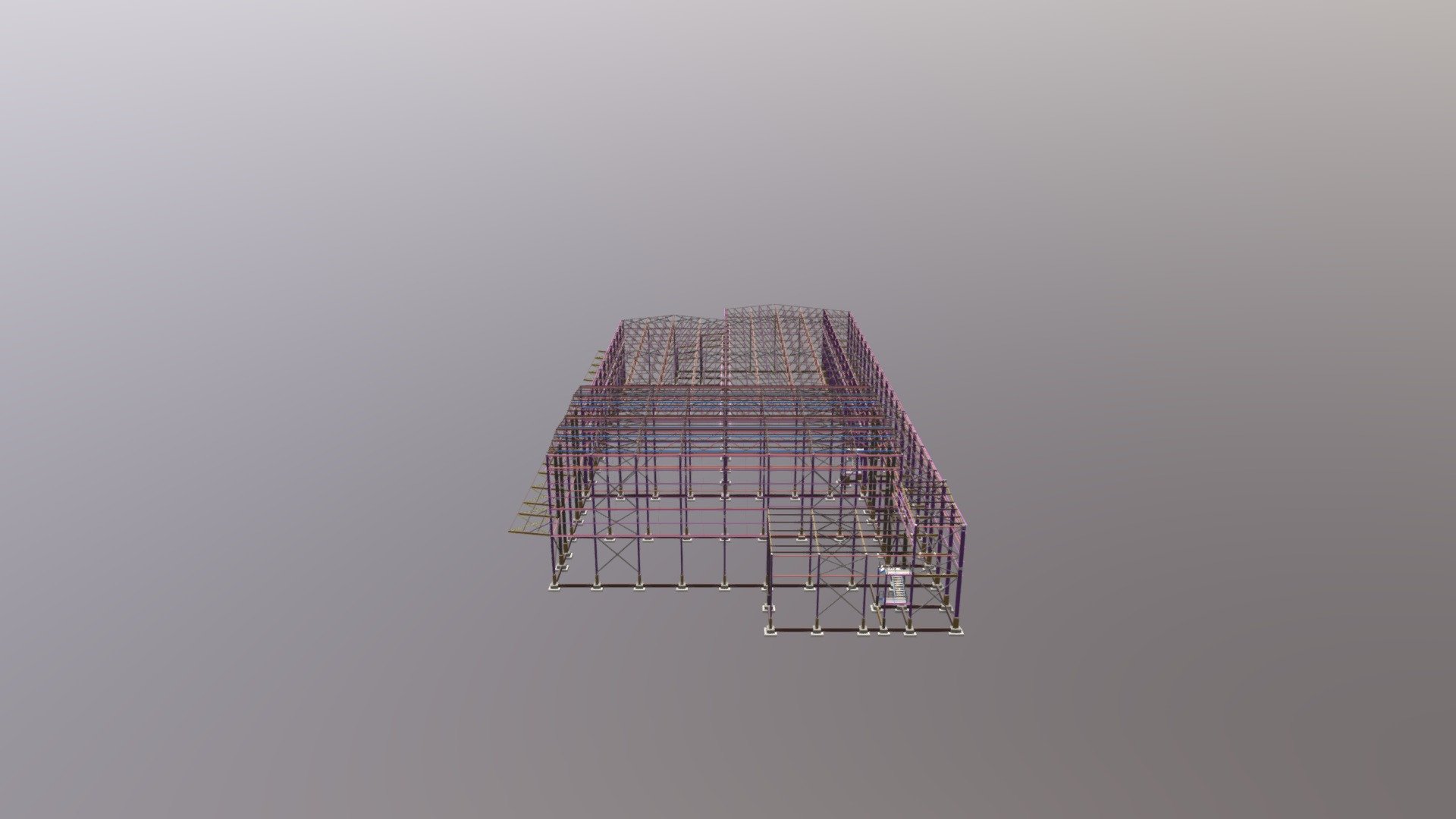 Steel project 2 - 3D model by A.Nasser [9f7615f] - Sketchfab