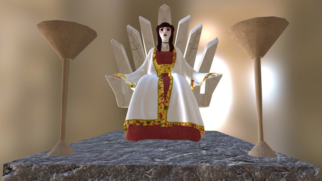 Queen - 3D model by arekkusu15 [9f76672] - Sketchfab