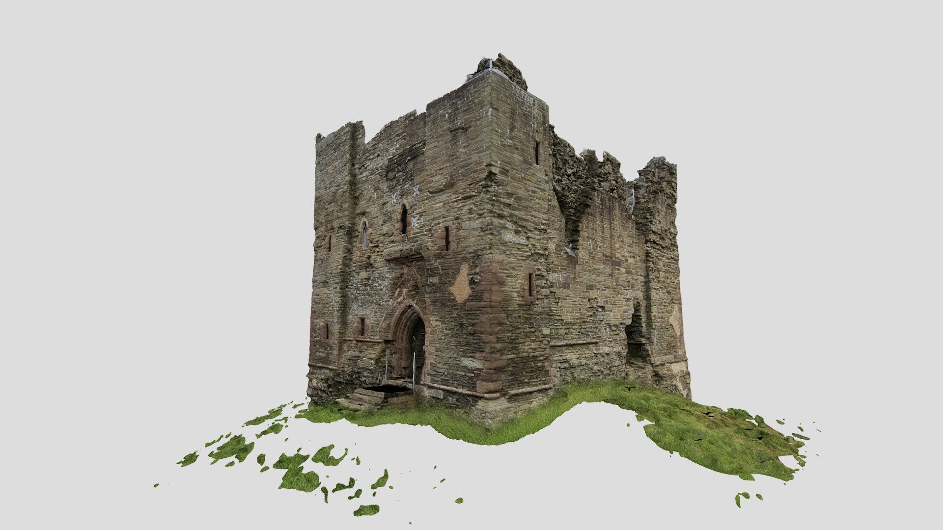 Hopton Castle - Shropshire - 3D model by Montez Architecture ...