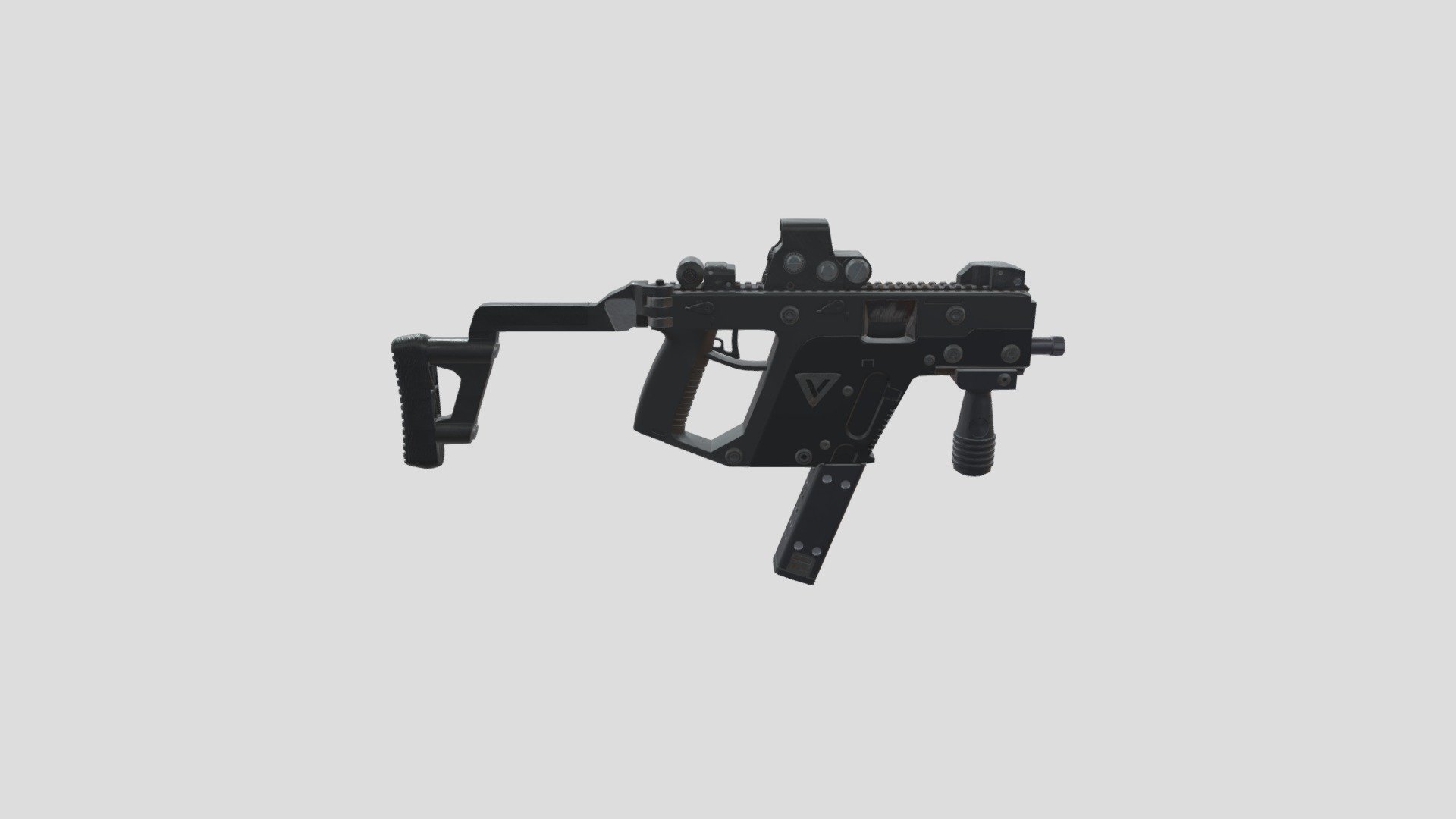 Vector Gun - 3D model by FinnBossen [9f76e95] - Sketchfab