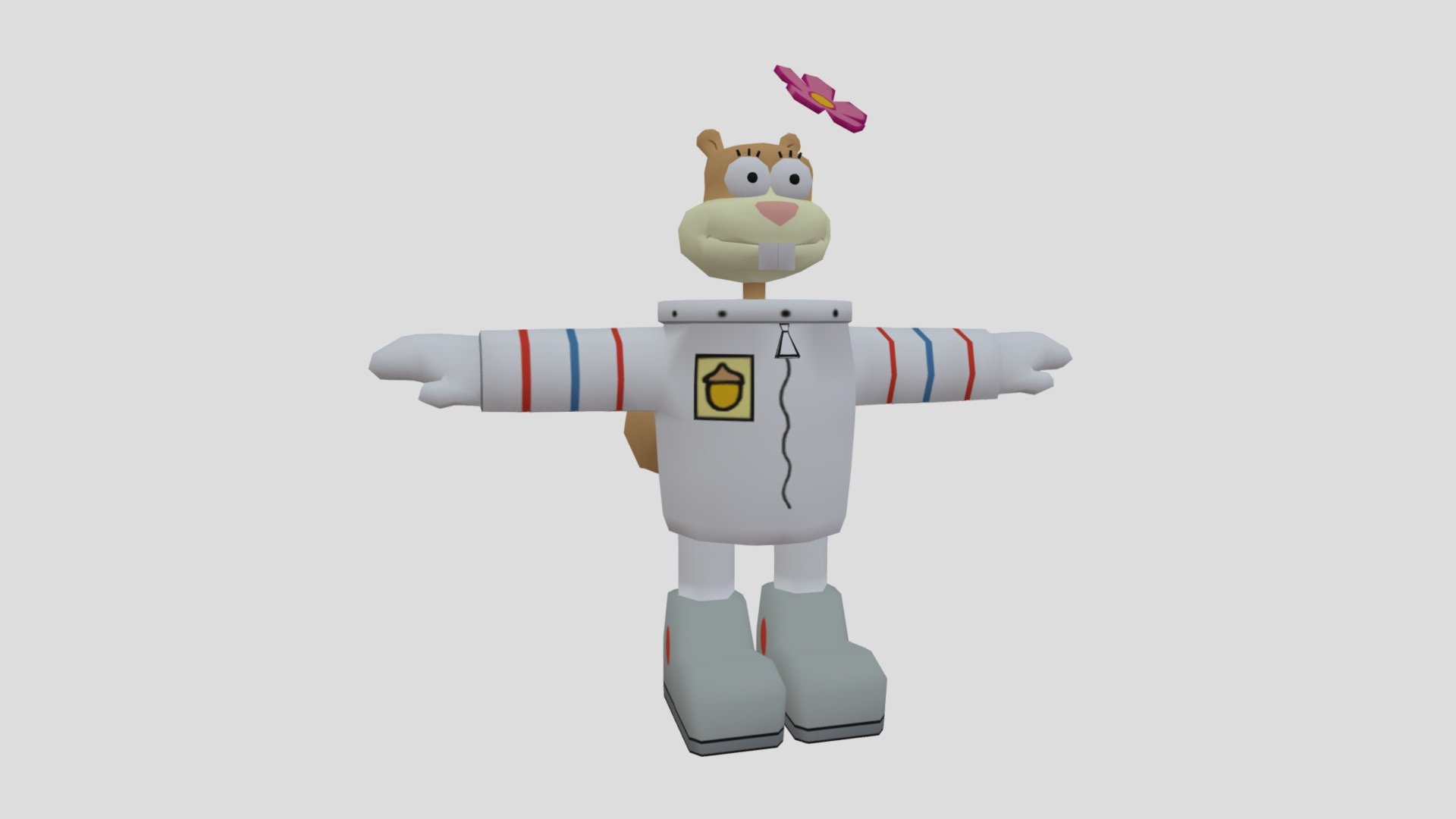 Wii Atlantis SquarePantis - Sandy - Download Free 3D model by SMF ...