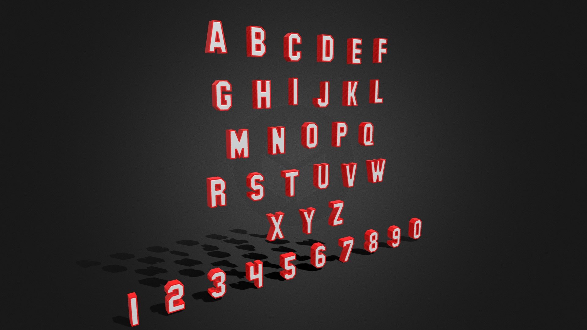 Fonts - Anil - Download Free 3D model by aniljaco [9f78064] - Sketchfab
