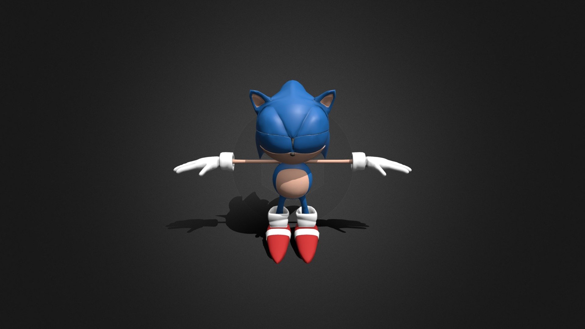 Sonic - 3D model by kakomarcks [9f78b9d] - Sketchfab