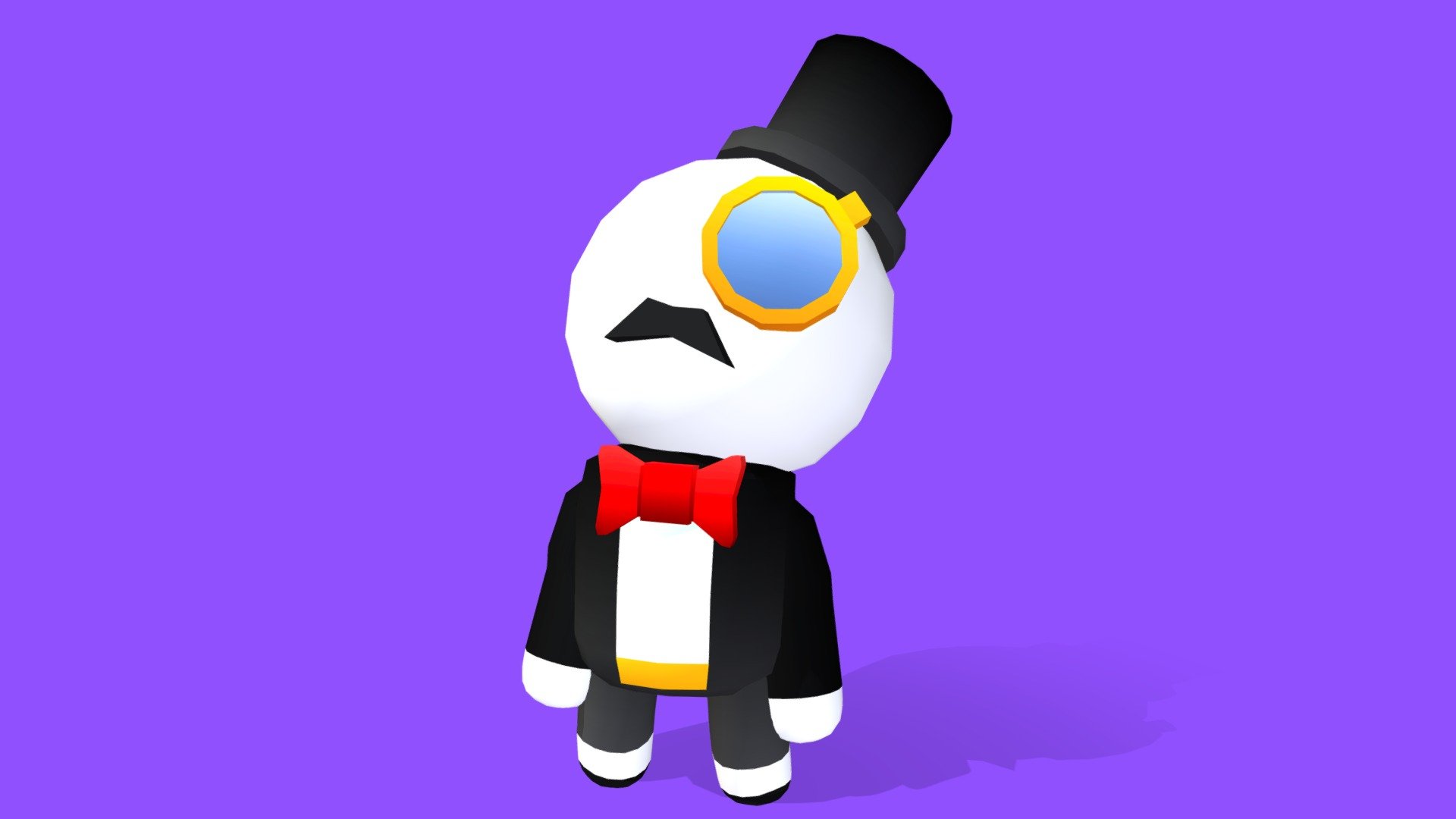 Gentle Stickman - Download Free 3D model by KOMiRA [9f7b04b] - Sketchfab