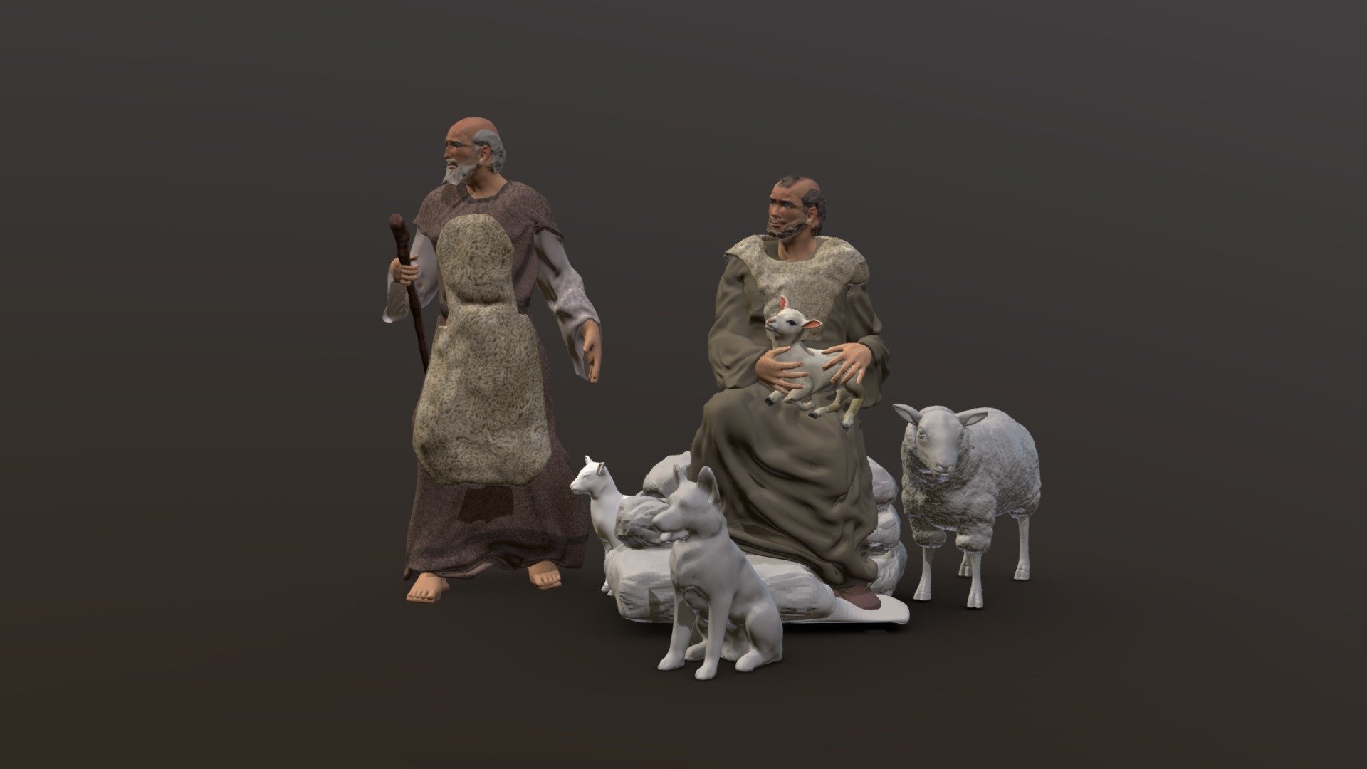 pastoresb - Download Free 3D model by artefacto [9f7b4c0] - Sketchfab