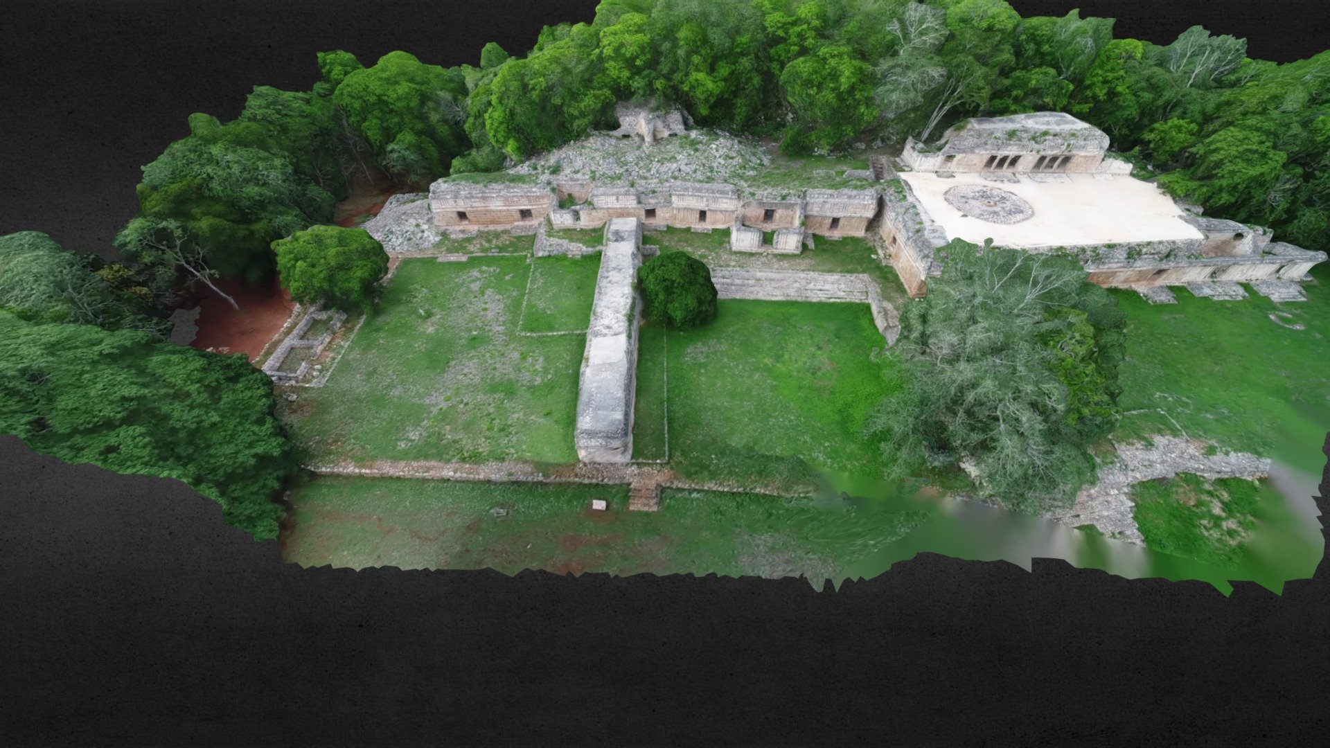 Labna Palace - 3D model by yucatan [9f7dc32] - Sketchfab