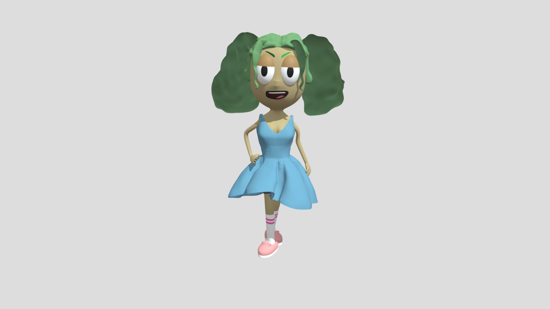 Lizzy Catwalk - Download Free 3D model by juju97 [9f7dca3] - Sketchfab