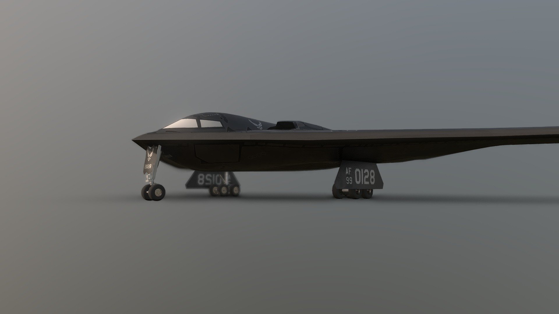 B-2 spirit - Download Free 3D model by hilos run (@hilosrun) [9f7e360 ...