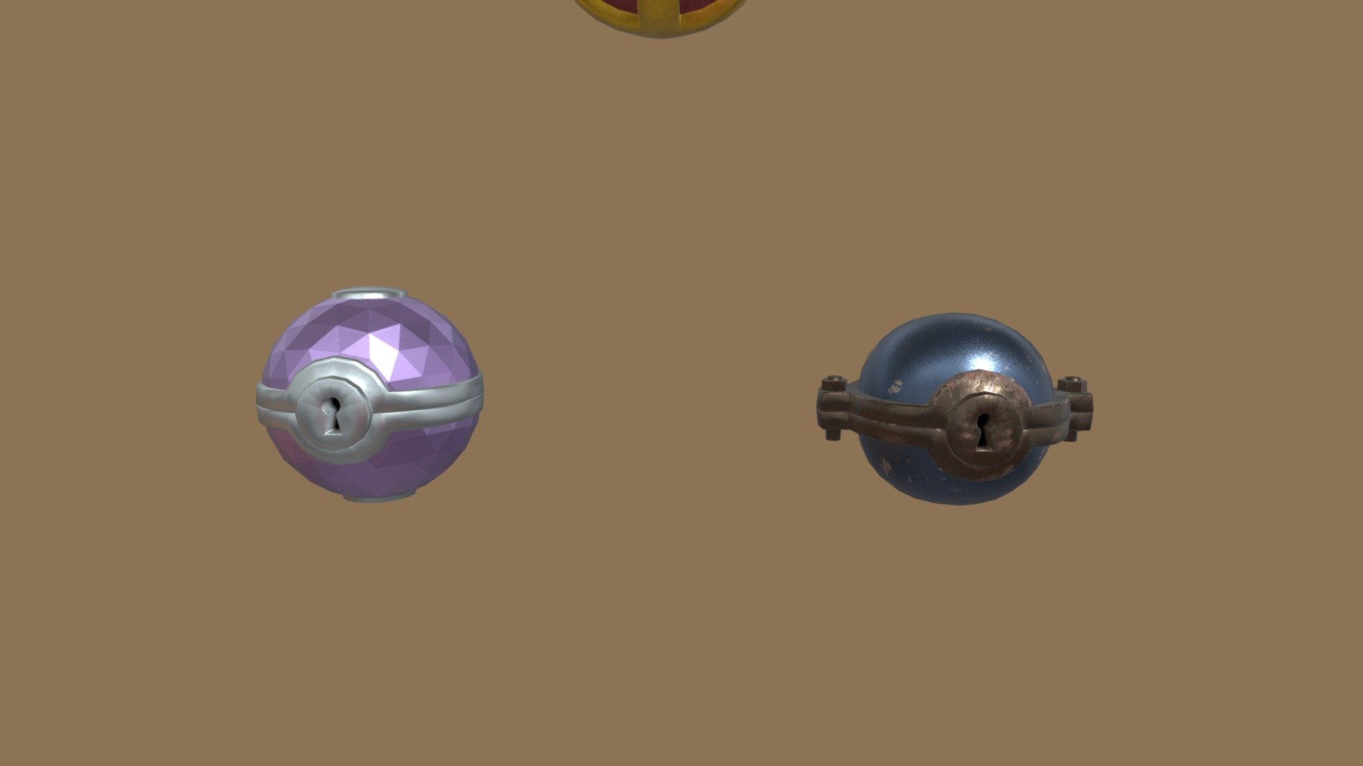 Treasure Ball 3D for Unity - 3D model by Sigmoid Button Assets ...