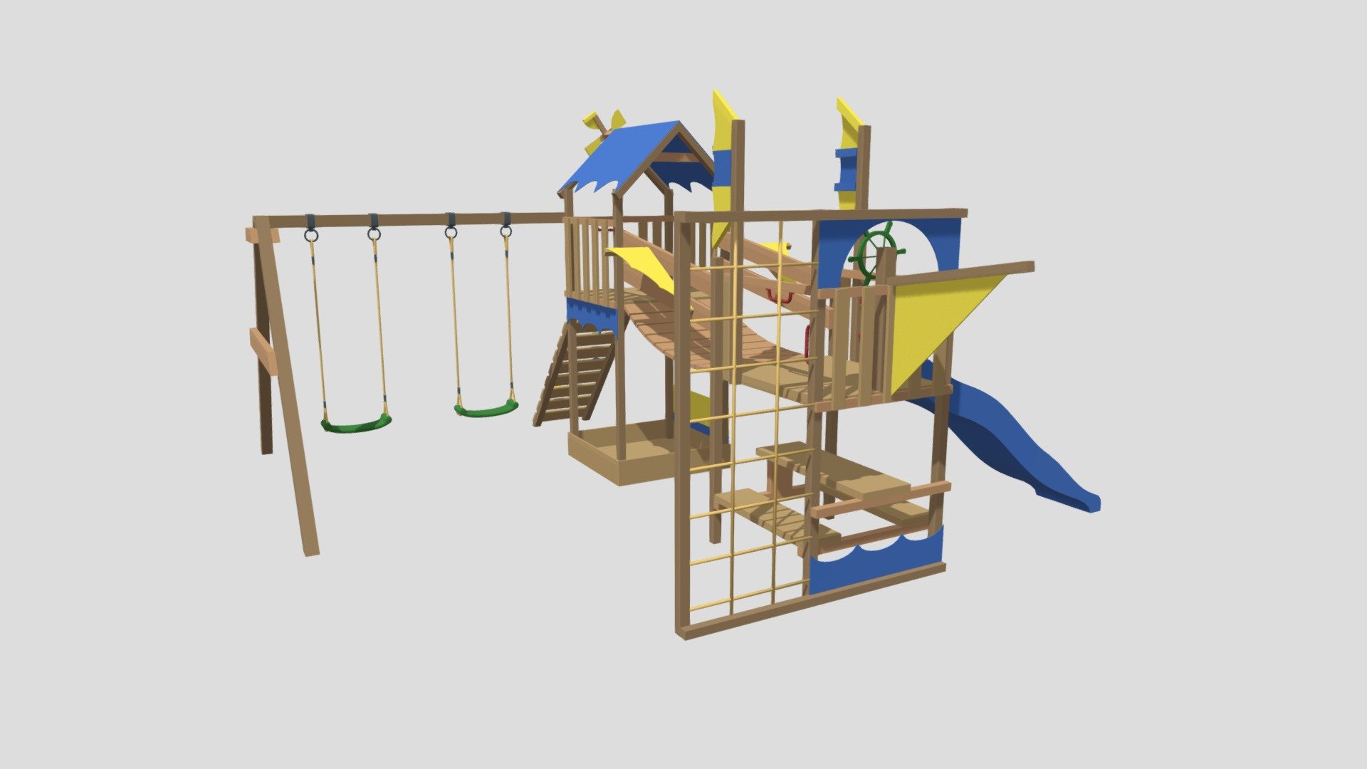 Playground Draft for XYZSchool - Download Free 3D model by soroka ...