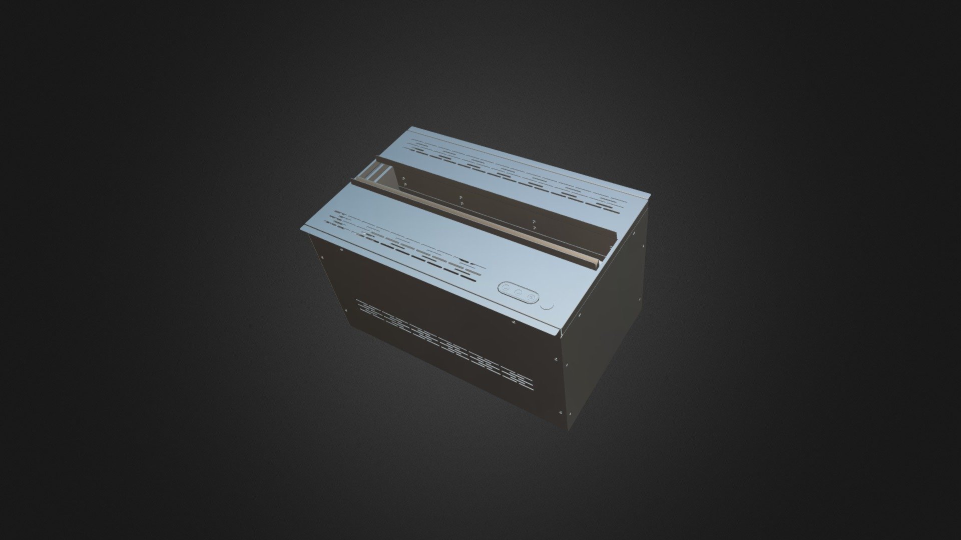AWPR 20-50 Waterdamp Inbouwhaard 50 cm AFIRE - 3D model by AFIRE ...