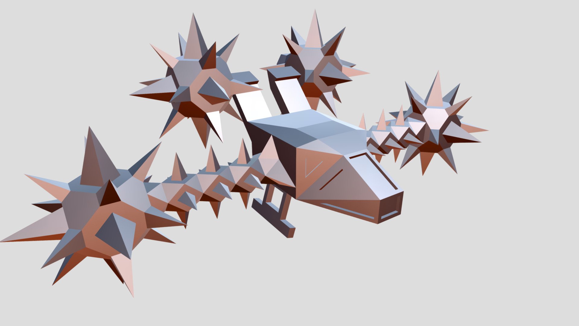 Alien Attacker fighter ship - Download Free 3D model by Trockk ...