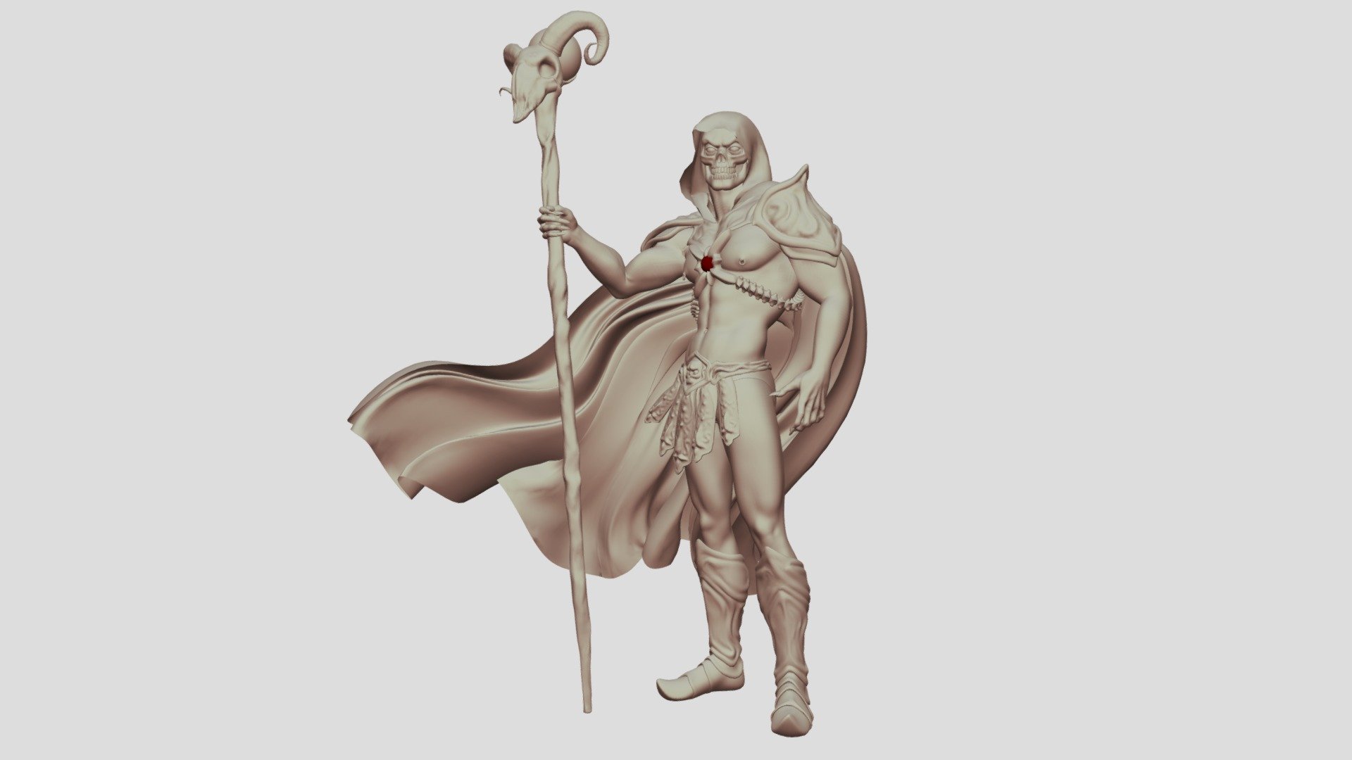 Skeletor(posed) - 3D model by chayaninstn [9f817d4] - Sketchfab
