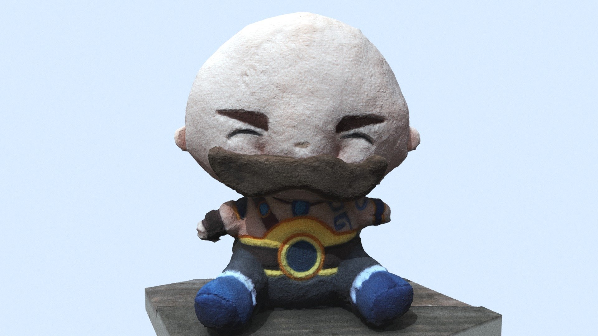 Braum league of legends - 3D model by marlonsatelier [9f82d89] - Sketchfab