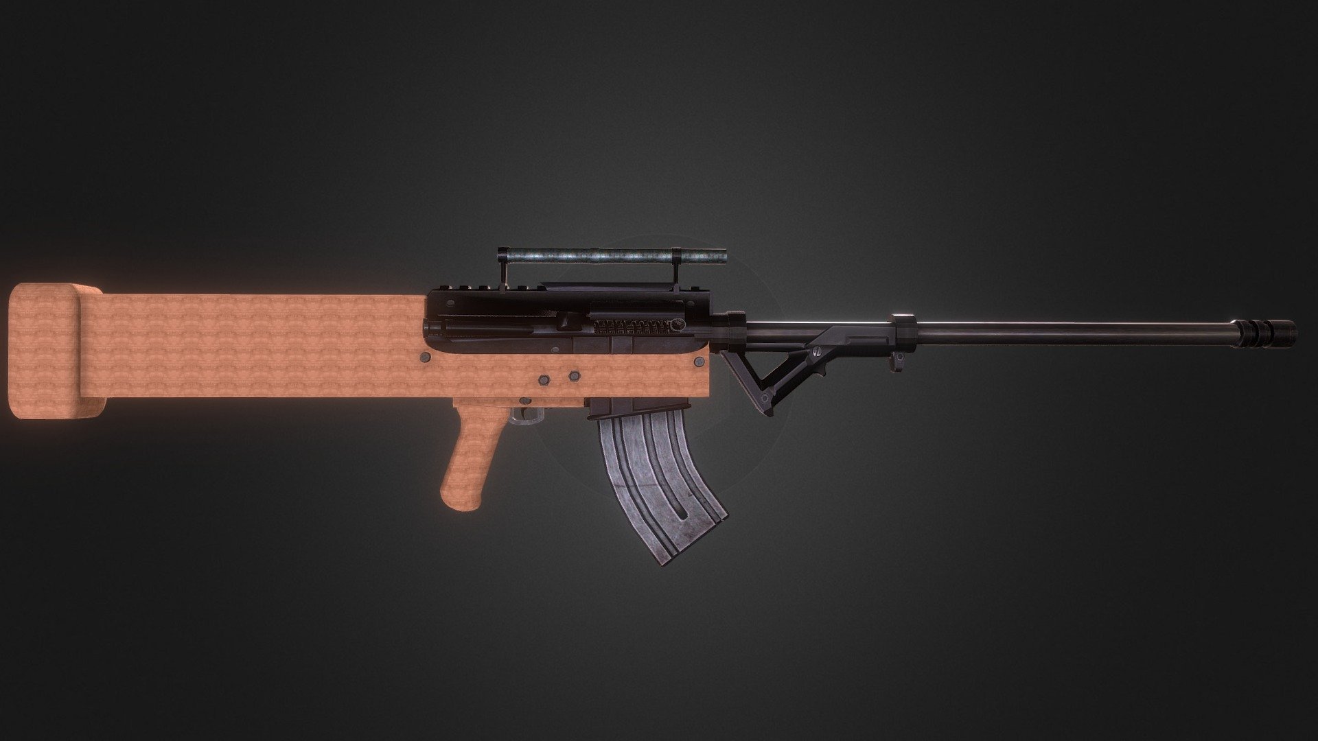2x4 Assault Rifle - Download Free 3D model by thanoidiscominggaming ...