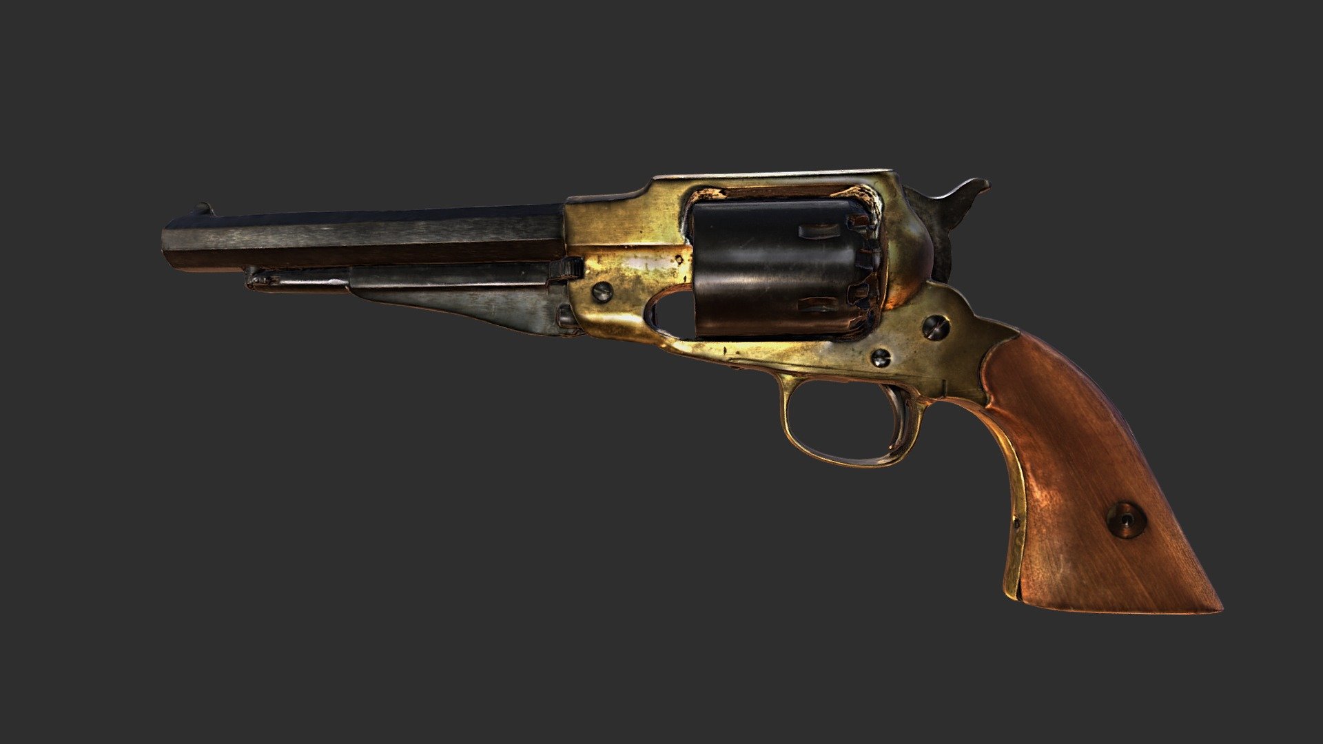 Revolver Replica - 3D model by kendall_capturedimensions [9f8387b ...