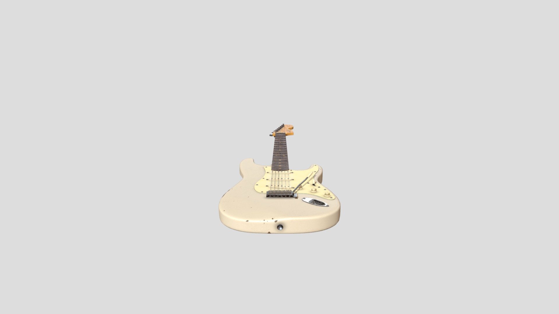 Fender Stratocaster Jimi Hendrix - 3D model by FavoredBag [9f84050 ...