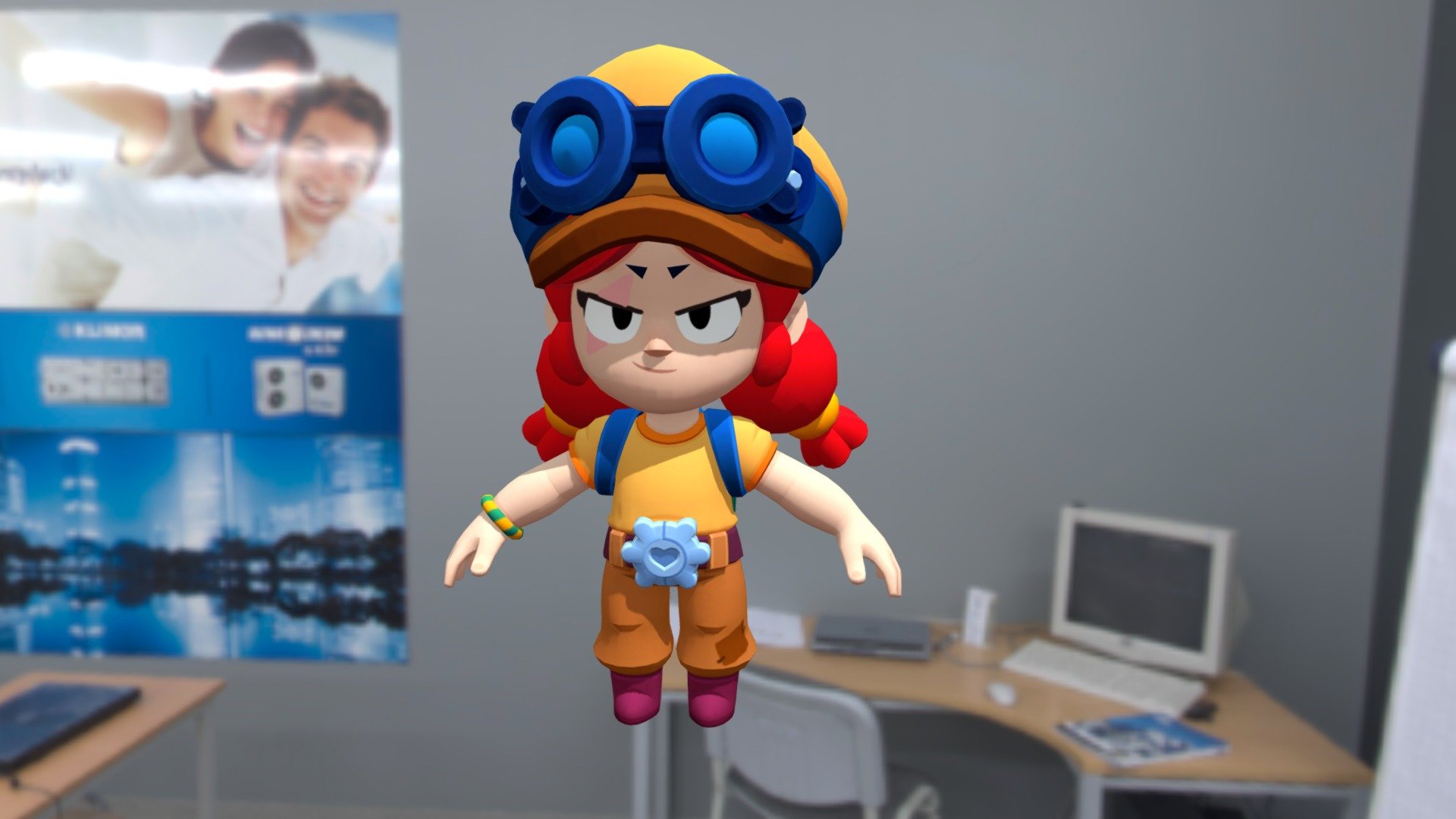 JESSIE WITH DARK KNIGHT JESSIE FACE - Download Free 3D model by ...