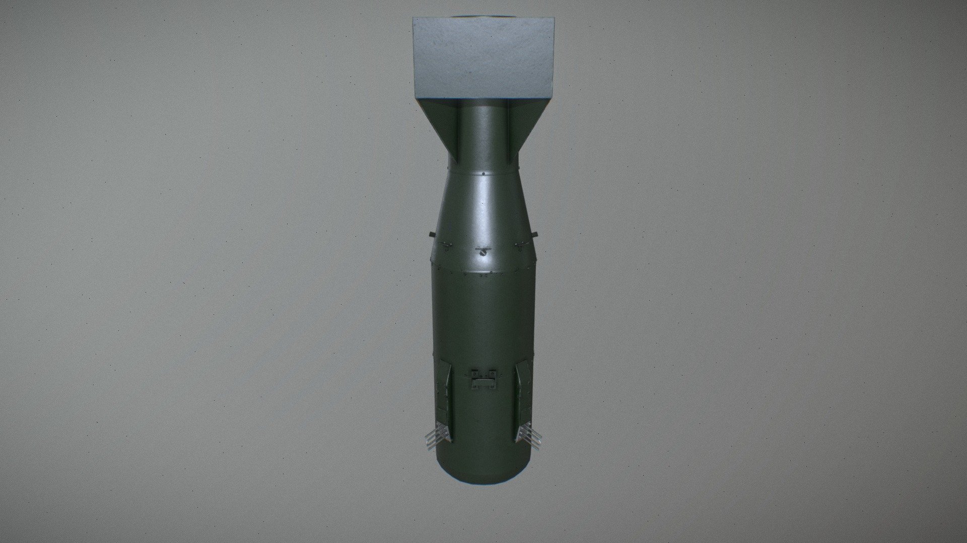 Little Boy Nuke - 3D model by jimtopher [9f8580a] - Sketchfab