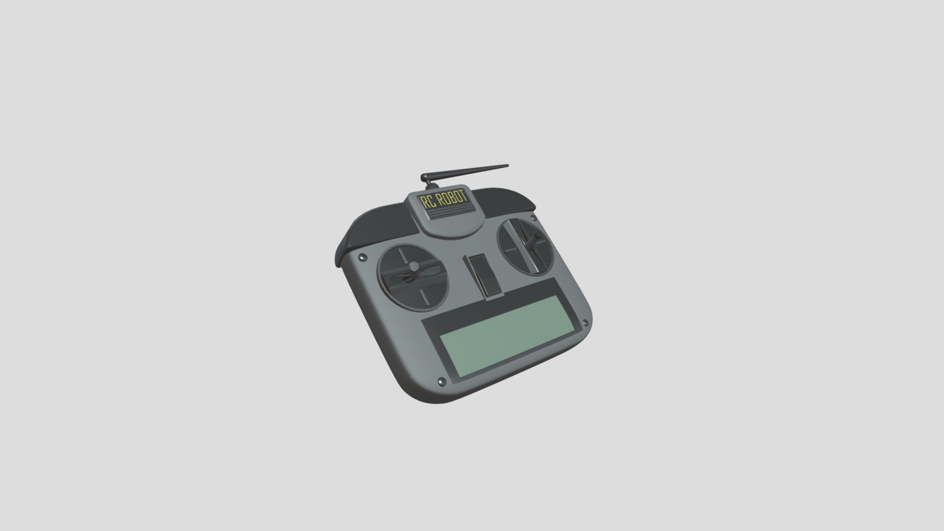 RC Controller - 3D model by SordidDuck [9f85db5] - Sketchfab