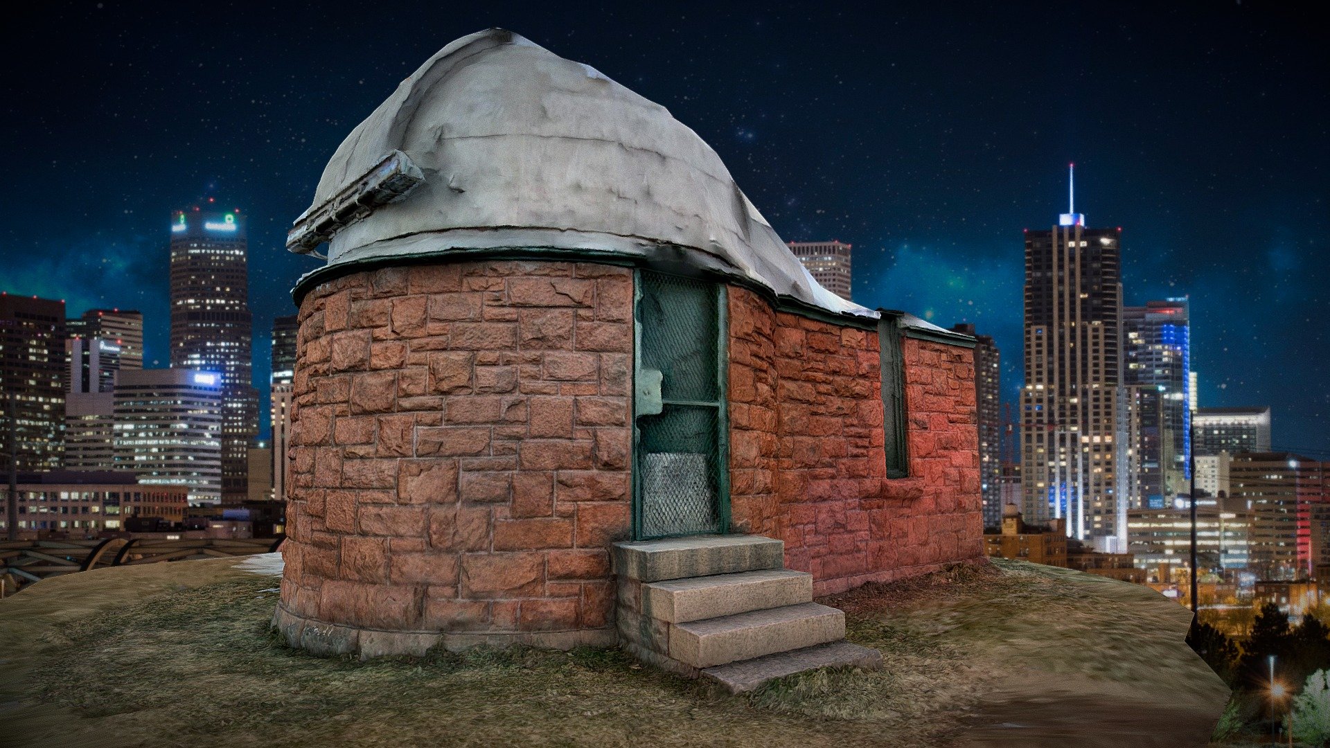 Mini Observatory (Photogrammetry) - Download Free 3D model by dronepros ...
