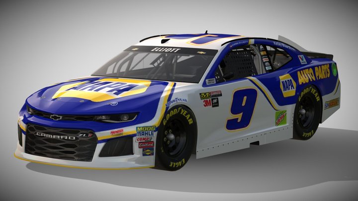 Nascar 3D models - Sketchfab