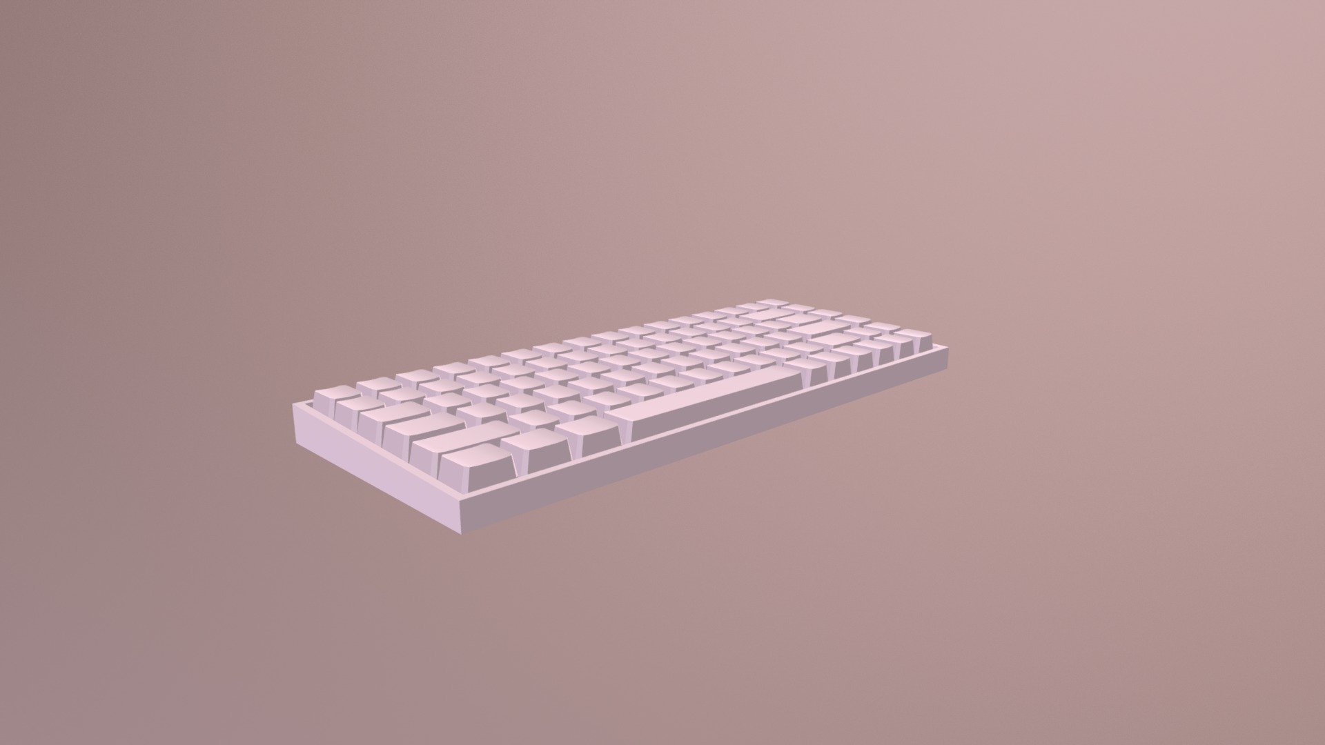 Mechanical Keyboard - Download Free 3D model by Pneu [9f8958d] - Sketchfab