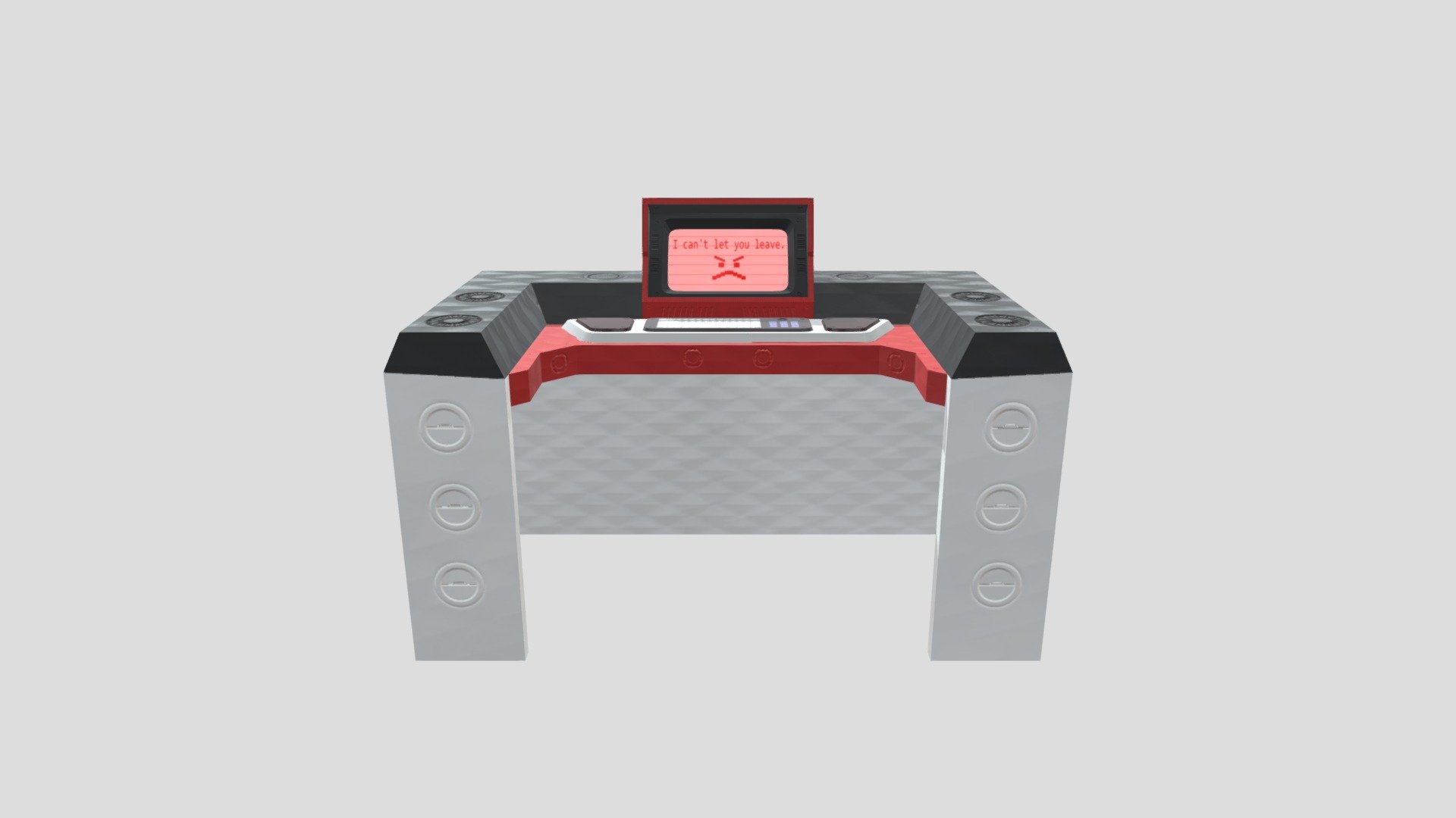 Retro Space Computer - 3D model by Ale157 [9f8982f] - Sketchfab