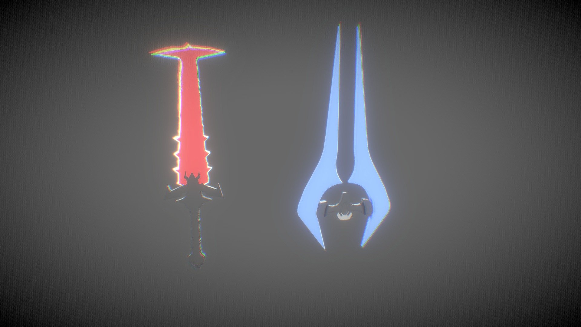 Energy Sword (Halo) And Crucible (Doom) - Download Free 3D model by ...