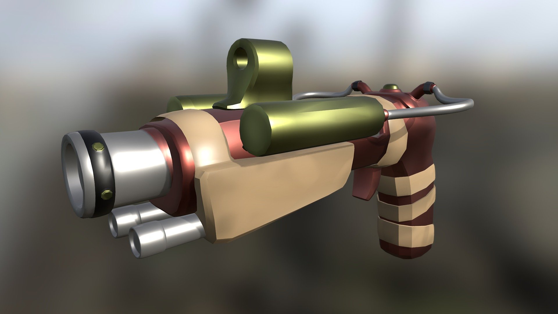 Primal Shotgun - Download Free 3D model by Fridge (@youssefdarwish01 ...