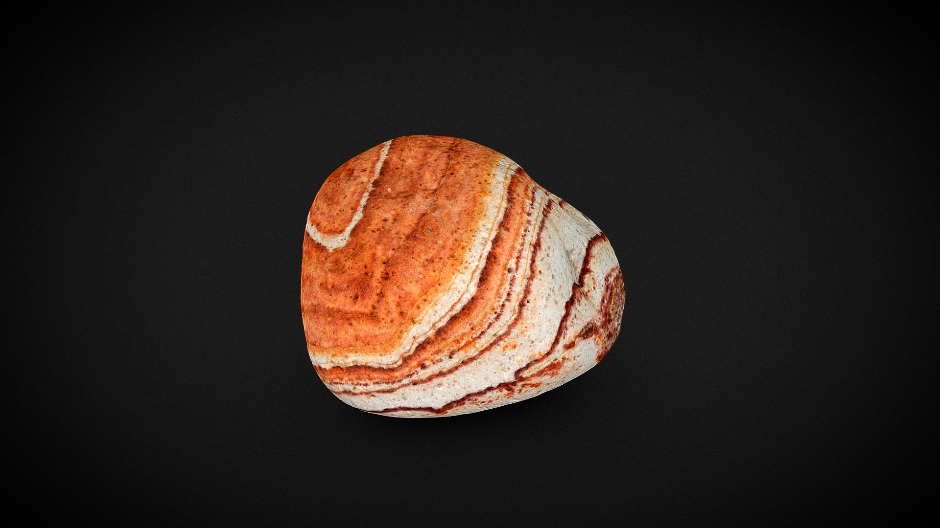 Rainbow pebble Sandstone (sedimentary rock) - 3D model by Museum of ...