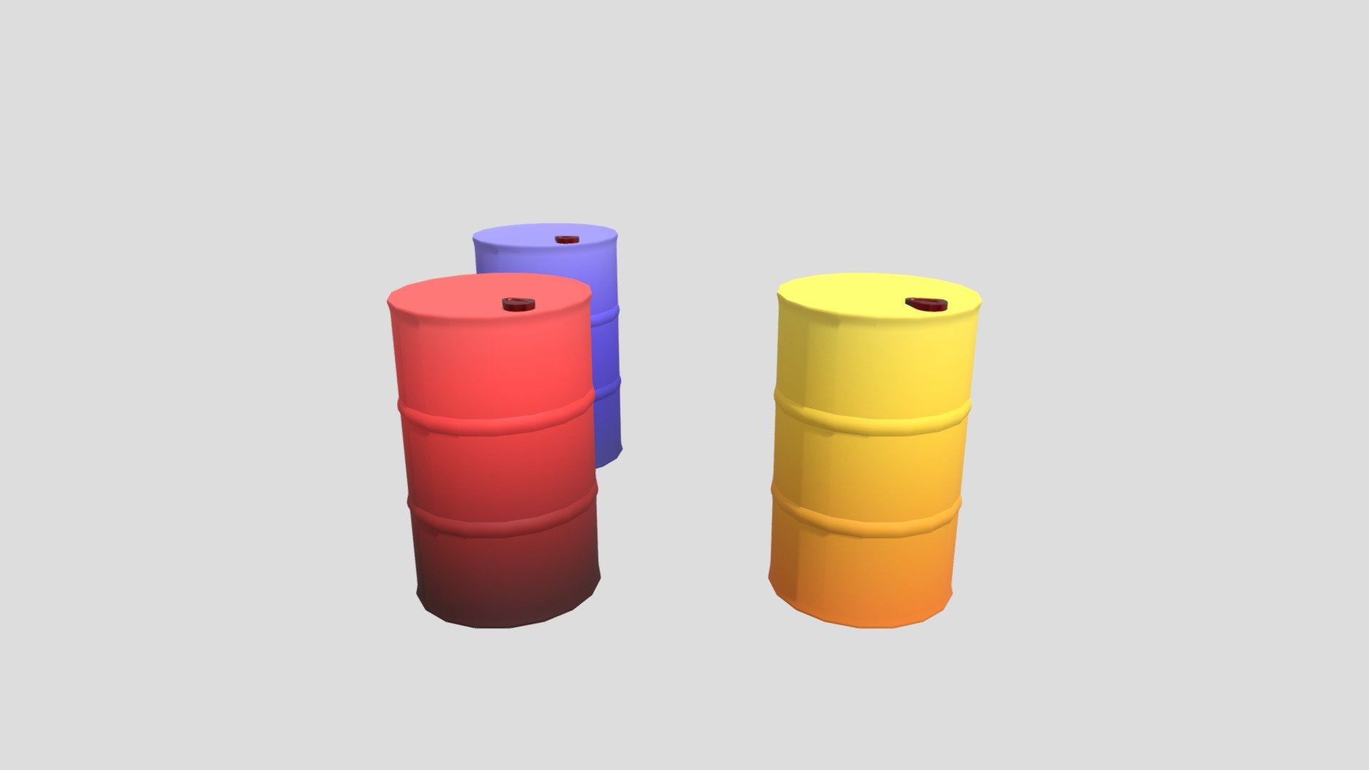 Barrels - 3D model by kiyomist [9f8dc45] - Sketchfab