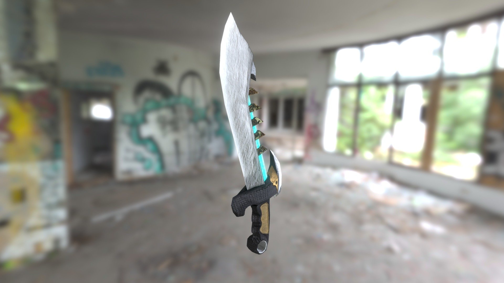Cyberblade - 3D model by Jacob Smith (@melloch) [9f8dc88] - Sketchfab