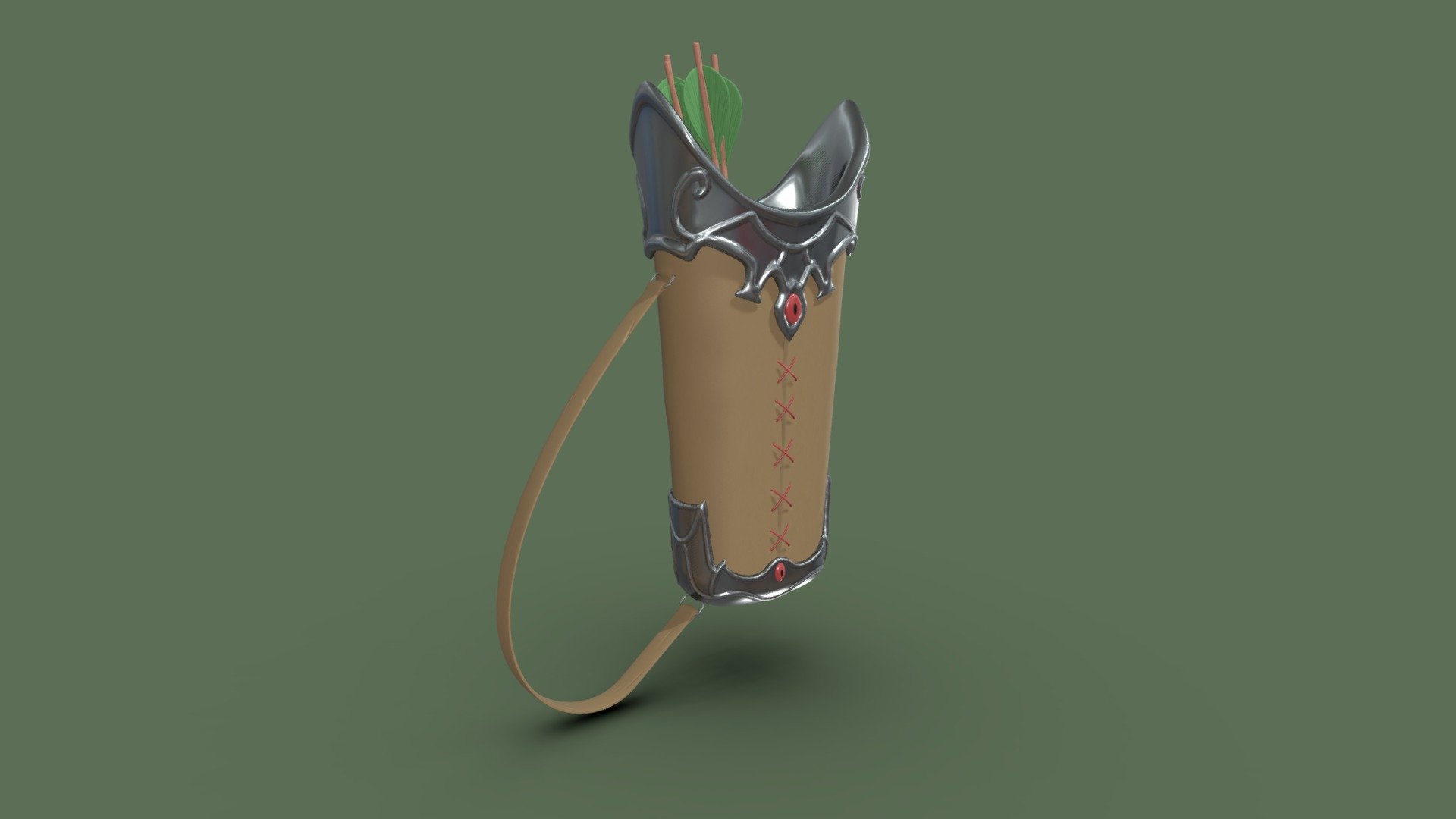quiver - Download Free 3D model by Iben_Vroman [9f8e6ac] - Sketchfab