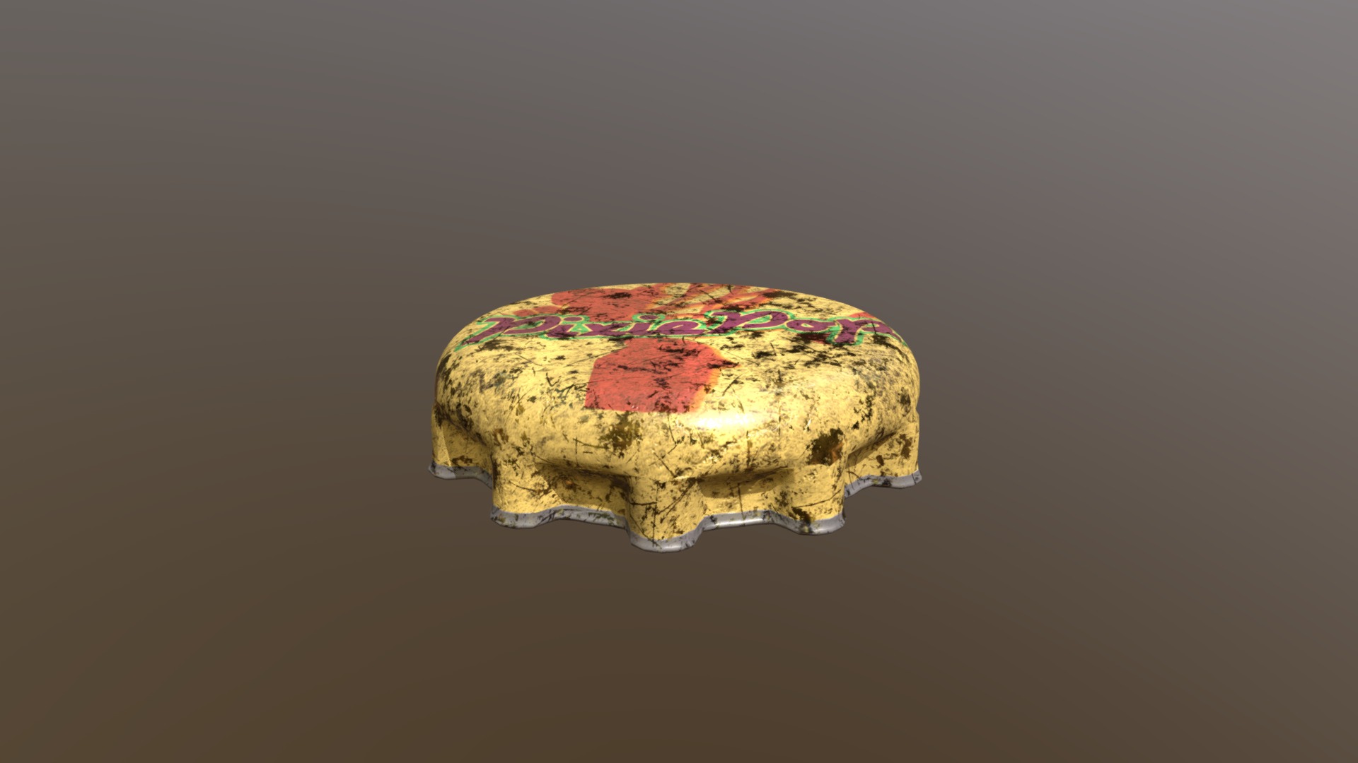 High Poly Bottle Cap (Coloured) - 3D model by Meg Bells (@MegBells ...