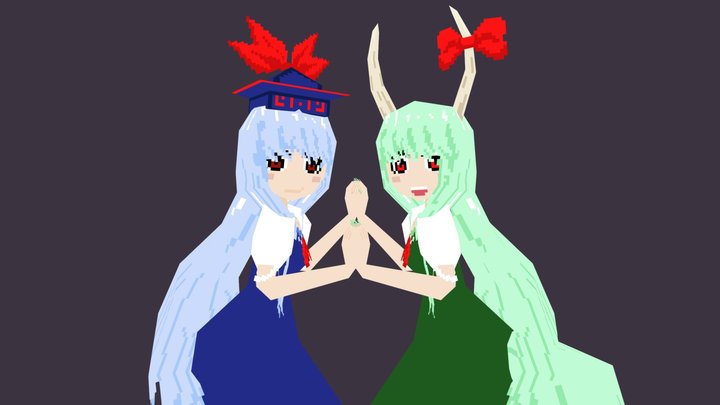 Touhou 3D models - Sketchfab