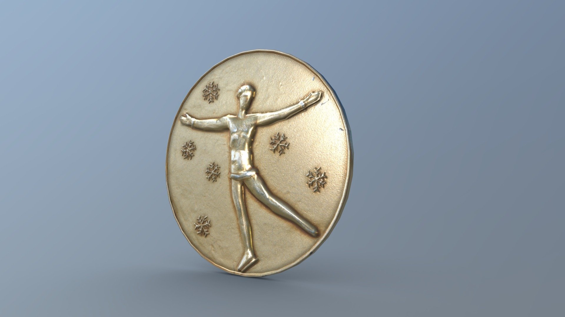 Gold Olympic Games - 1928 - 3D model by Andy Marcinkowski (@AndyMar ...