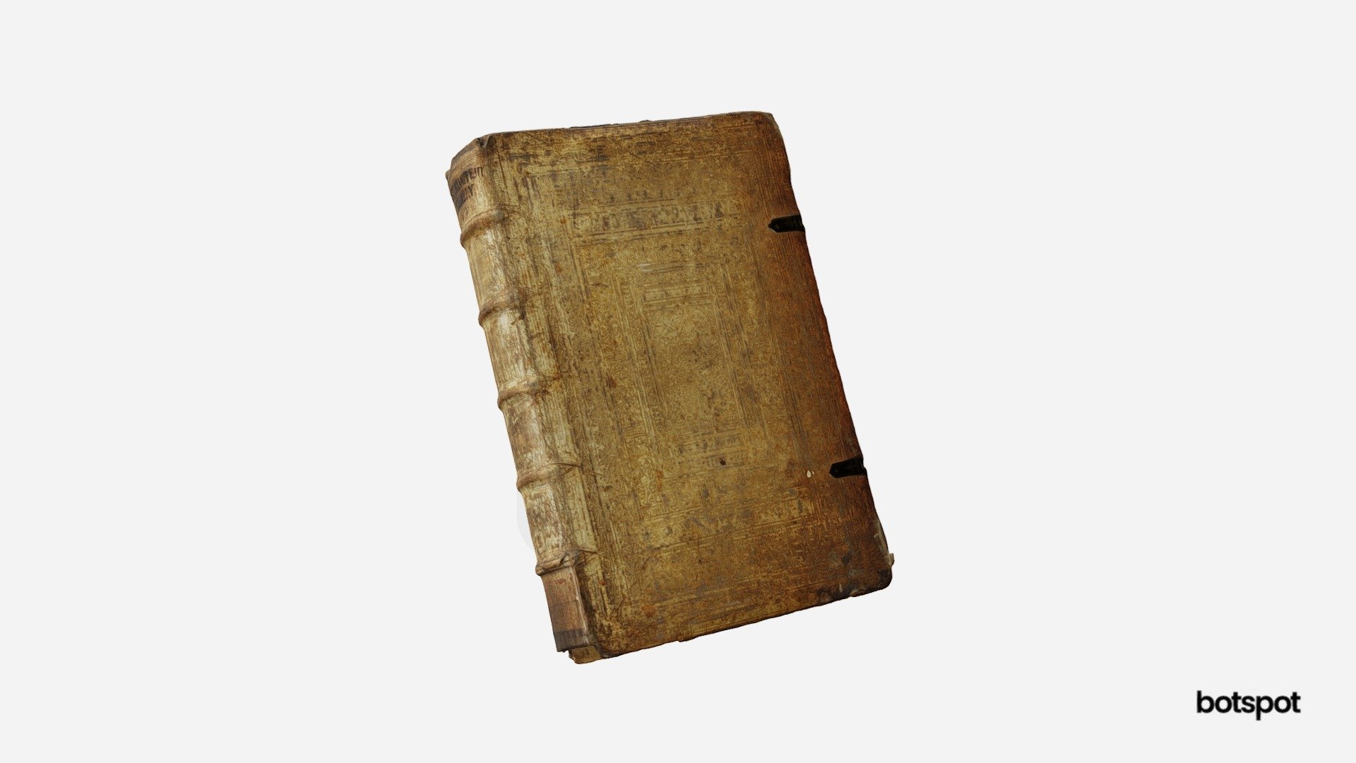 Old book - Historia Tem Caroli V - 3D model by botspot (@botspot3d ...
