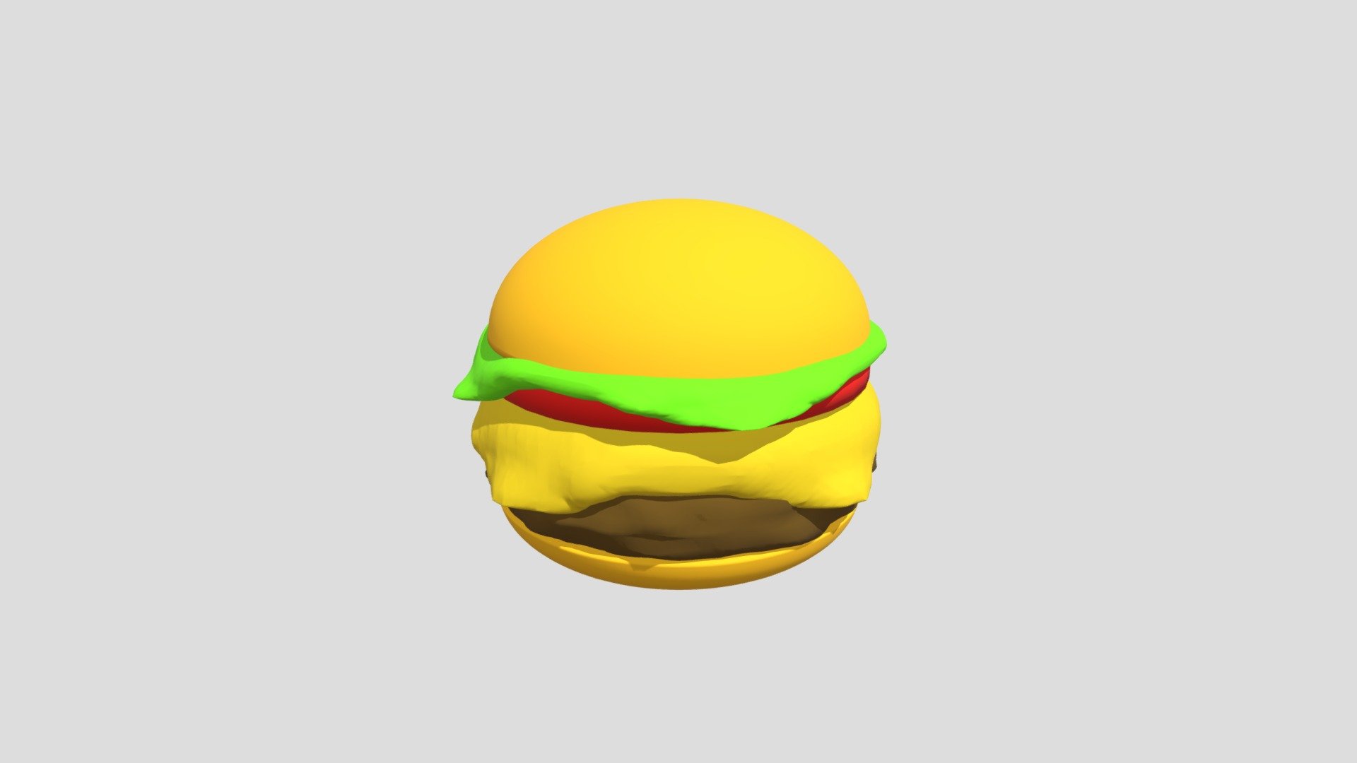 cheeseburger/burger - Download Free 3D model by yezenzeynberekat ...