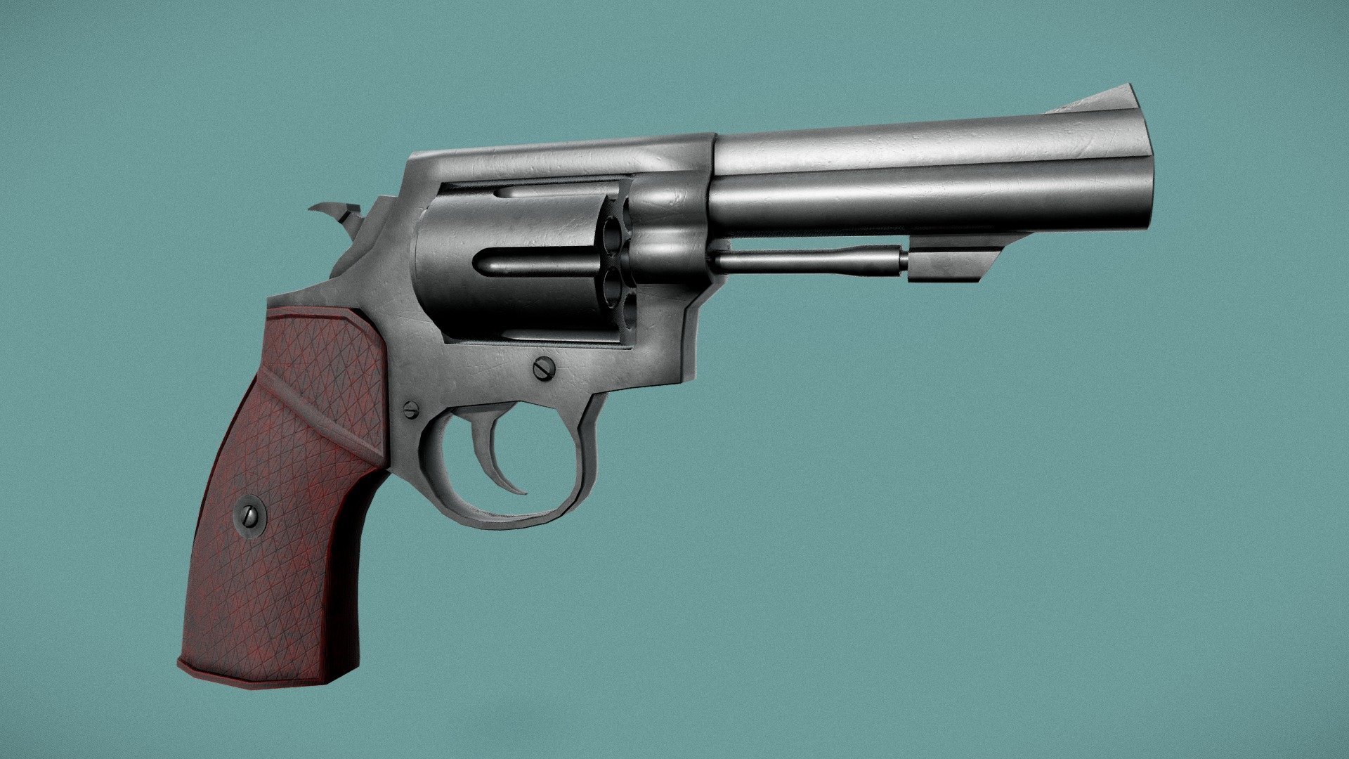 Revolver (updated with new textures and unwraps) - Download Free 3D ...
