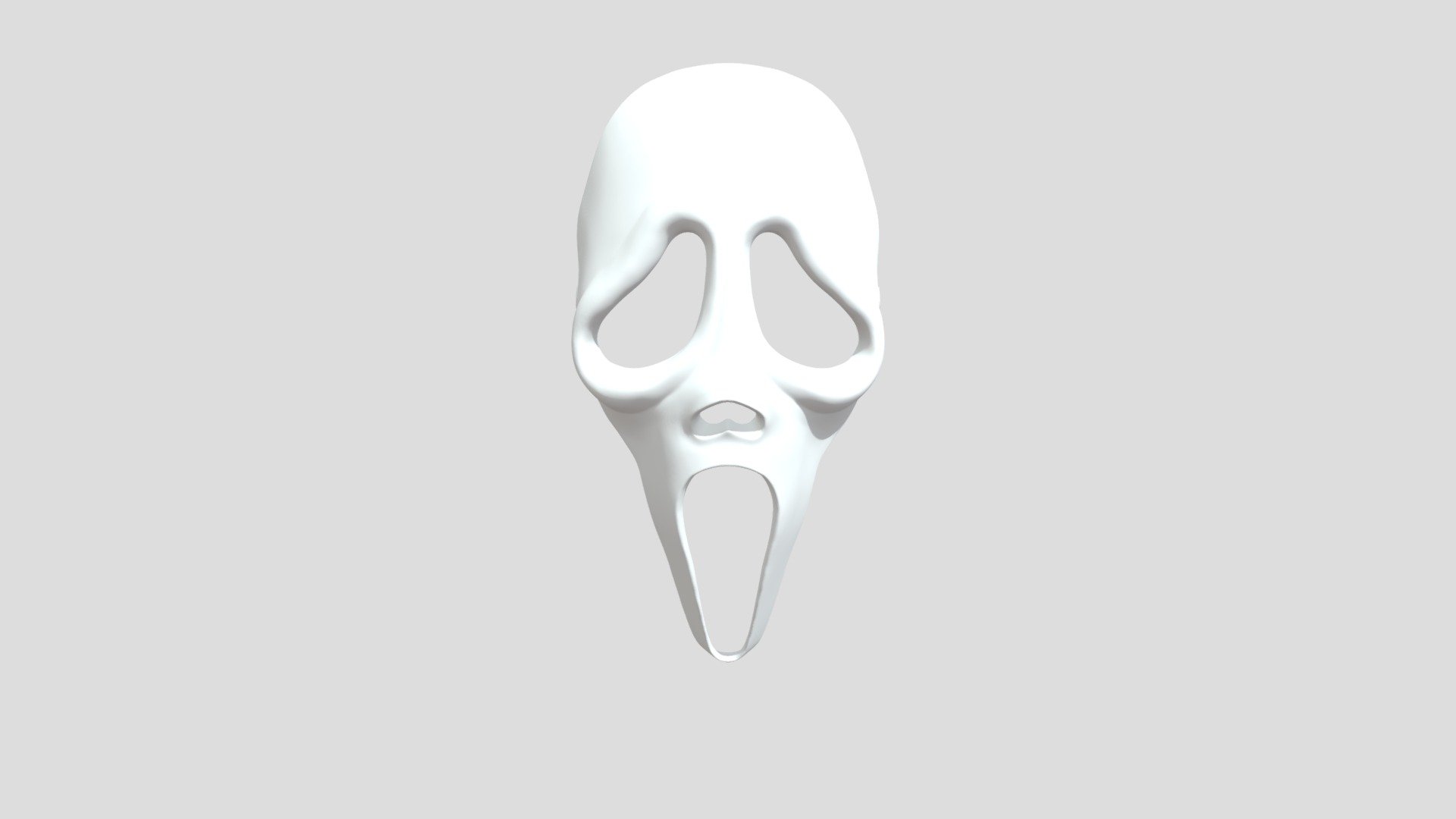 Ghostface Scream mask DBD 3D print model - 3D model by ShutkovSergey ...