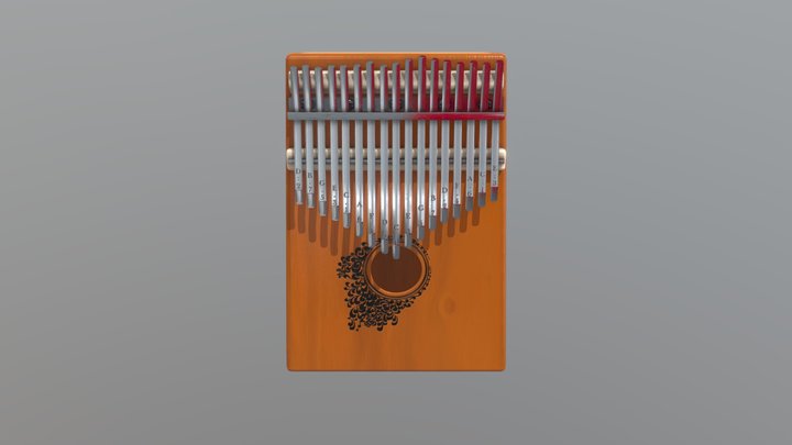 Kalimba 3D models - Sketchfab