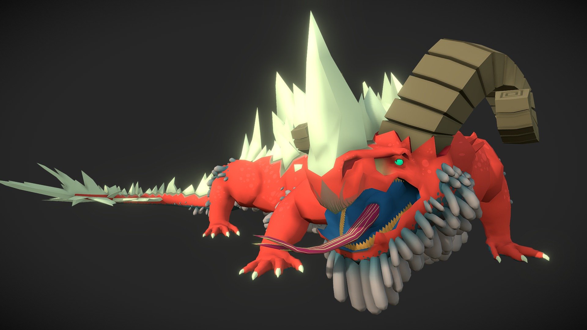 Ancient Dragon - 3D model by Lynda Murray (@impdragon) [9f9c35a ...