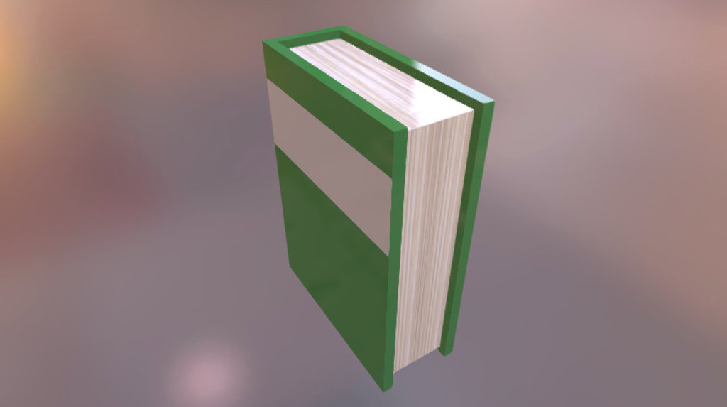 Green Book - Download Free 3D model by sookendestroy1 [9f9d7e4] - Sketchfab