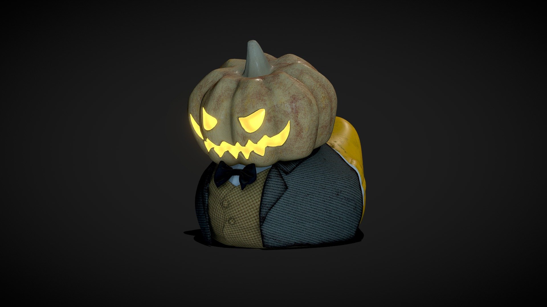 Rubber Duck Halloween - Buy Royalty Free 3D model by VFVince [9f9e528 ...