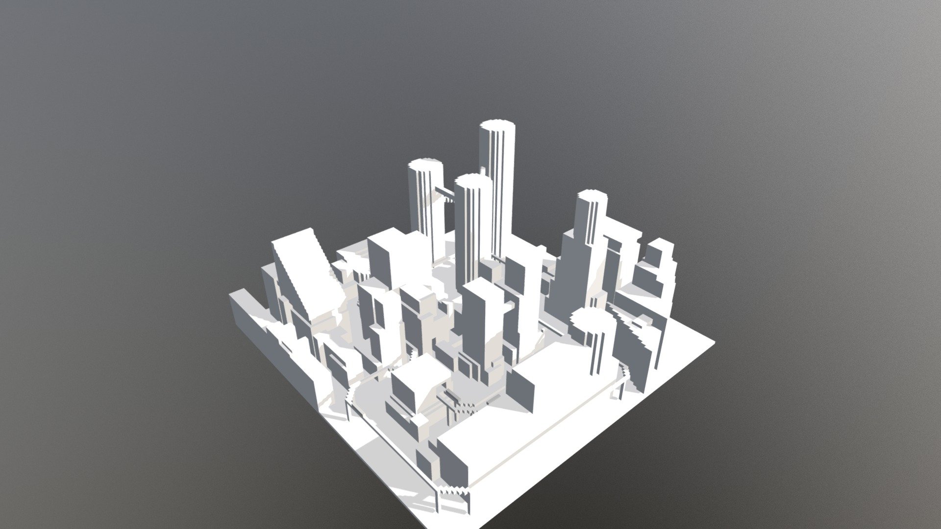 Mirrors edge Achitekture - 3D model by Harpyxe [9f9e7f8] - Sketchfab