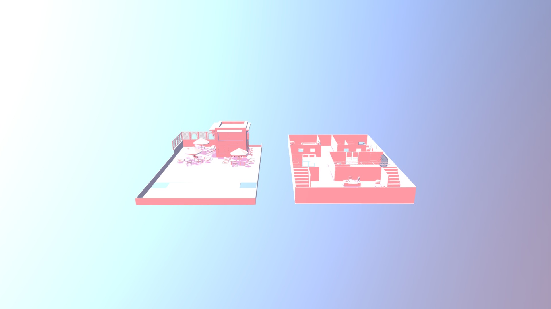 Office Hour Game - Level 2 Environment - 3D model by rafifebem [9f9ec20 ...