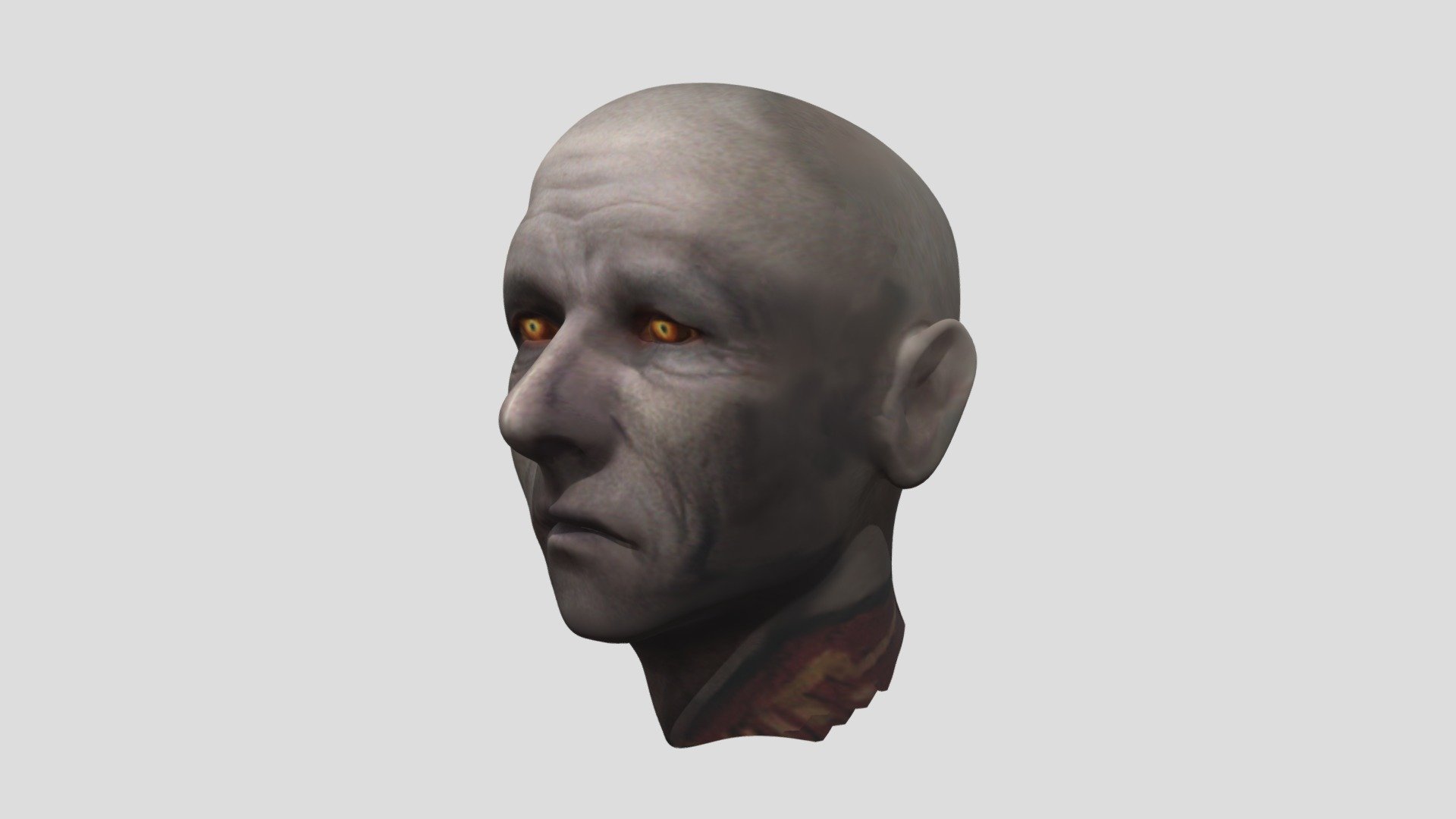 KotOR III - Sith Lord Concept Art Head - Download Free 3D model by ...